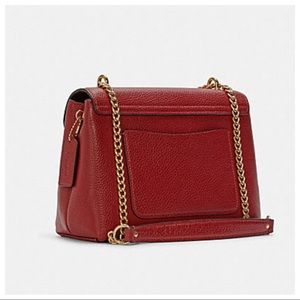 Coach | Bags | Coach Leather Red Crossbody Bag | Poshmark